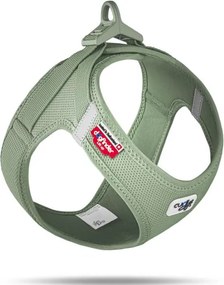 Postroj pro psy a kočky Curli CLAPS Air-Mesh Olive Velikost: XL