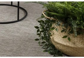 koberec SISAL FLOORLUX 20078 stříbro / černý velikost 160x230 cm | krásné koberce cz