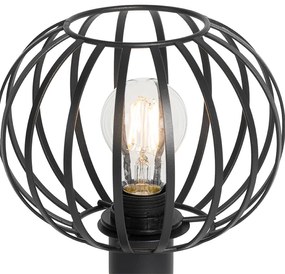 Designová stolní lampa černá - Johanna