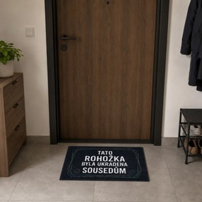 Mercury Flooring, Tato rohožka byla ukradena sousedům 40x60 cm - na ven i na doma, 40x60, černá