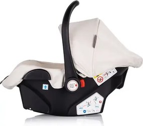 CHIPOLINO Autosedačka Aura i-Size 40-85cm Biscotta