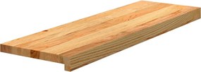 Nášlapy na schody 4 ks světle hnědé 80x25x2 cm masivní dub 3282954