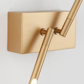 Designové nástěnné svítidlo Raccio B 6 zlaté