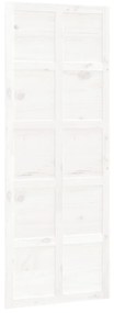 Posuvné dveře bílé 80 x 1,8 x 214 cm masivní borové dřevo,  824629