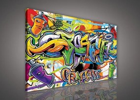 Postershop Obraz na plátně: Graffiti (2) - 75x100 cm