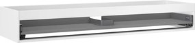 Mexen Box-A, závěsná skříňka 160 cm, 1 zásuvka, bílá matná, 91AX0-1600-235-1-01