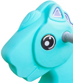 Aga4Kids Plastový houpací koník 2v1 DS3802 Modrý