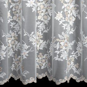 ZÁCLONA NA KROUŽCÍCH ALIRA 300 CM X 250 CM CM VZOROVANÁ
