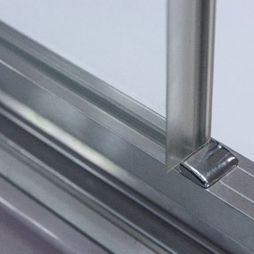 Roth Proxima Line obdélníkový sprchový kout 90 x 100 x 200 cm brillant transparent PXS2L/900_PXS2P/1000_br_tr_200 Koupelny Bernold