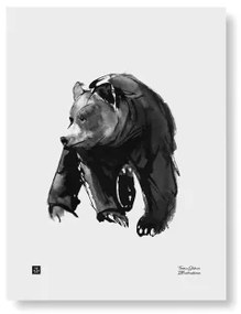 Plakát Gentle Bear 30x40 cm Teemu Järvi Illustrations