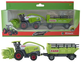 FARM SERVICE - Kombajn s přívěsem 1:50 902222C