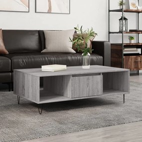 vidaXL Konferenční stolek 104 x 60 x 35 cm kompozitní dřevo [827090] Barva: šedá sonoma