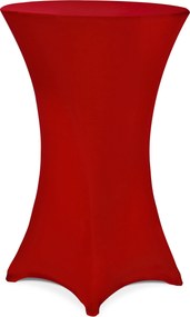 Potah na barový stolek vínová Ø70cm