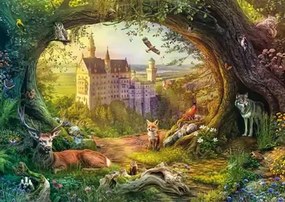 SCHMIDT Puzzle Pohádkový hrad a kouzelný les / 1000 dílků / od 12 let