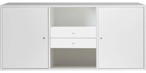 Bílá nízká komoda 133x61 cm Mistral - Hammel Furniture