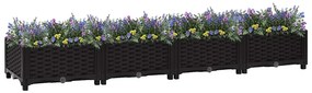 Vyvýšený záhon 160 x 40 x 23 cm polypropylen 316529
