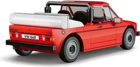 COBI 24660 Stavebnice Volkswagen Golf I Cabrio červená / 1:35 / 89 díl