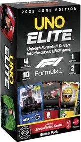 MATTEL Karetní hra UNO Elite Formule 1 startovací balíček JLV42 / sběr