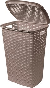 XXXLutz KOŠ NA PRÁDLO, šedohnědá Homeware - Koše na prádlo - 006966003701