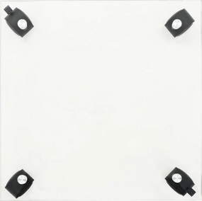 Vozíky na rostliny 4 ks 35 x 35 cm tvrzené sklo čtvercové 3144027