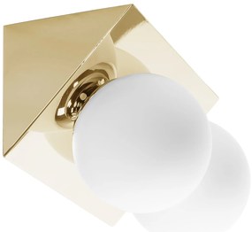 Toolight, nástěnné svítidlo 2xE27 APP1229-2W, zlatá lesklá, OSW-01409