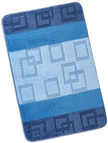 Bellatex Koupelnová předložka BANY, Kostka modrá - 60x100 cm