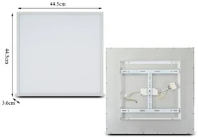 Brilagi - LED Stmívatelné svítidlo SLIMFRAME LED/36W/230V 45x45 cm bílá + DO