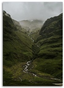 Gario Obraz na plátně Horská řeka v mlze Rozměry: 40 x 60 cm