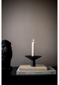Kovový svícen Uma Candlestick Black COOEE Design