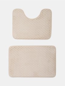 Sinsay - Koupelnové rohožky 2 pack - béžová