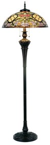 Stojací lampa Tiffany - Ø 55*150 cm 3x E27 / Max 60W