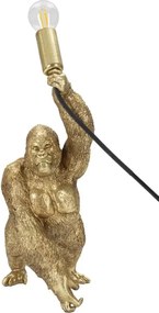 Stolní lampa Gorilla 40 cm zlatá