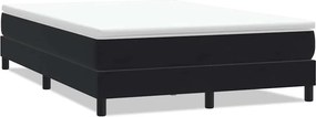 Postel Box Spring bez matrace černá 160x220 cm samet 3315881