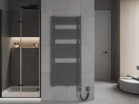 Mexen Hades, elektrické topné těleso 1500 x 600 mm, 900 W, antracitová, W104-1500-600-2900-66