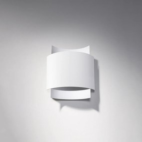 Sollux Lighting Nástěnné svítidlo IMPACT bílé