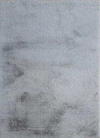 BE Koberec Cozy 1453 GREY - šedý obdélníkový Rozměr: 40x60 cm