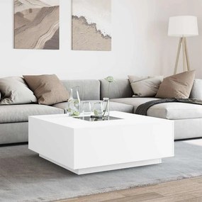 Konferenční stolek s Infinity LED bílý 100 x 100 x 40 cm 3284042
