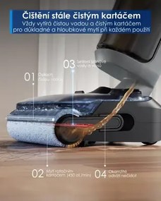 Tineco Floor One i5 Stretch Plus CZ distribuce / Mycí vysavač / 20 000