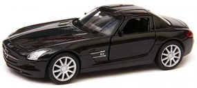 008805 Kovový model auta - Nex 1:34 - Mercedes-Benz SLS AMG Černá