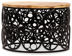 Konferenční stolek z masivního mangovníkového dřeva 60 x 40 cm,  245375