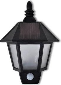 Solární nástěnné svítidlo s pohybovým čidlem 2 ks 270518