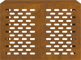 vidaXL Ochrana klimatizace Rezavá 100 x 50 x 70 cm [865903]