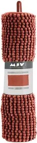 MSV CHENILLE koupelnová předložka 40 x 60 cm terakota / mikrovlákno /
