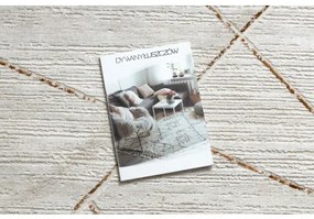 Dywany Luszczow Kusový koberec moderní DUKE 51557 krémová / zlatý Rozměr koberce: 120 x 170 cm