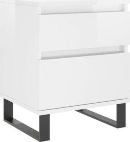 vidaXL Noční stolek 40 x 35 x 50 cm kompozitní dřevo [830688] Barva: šedá sonoma