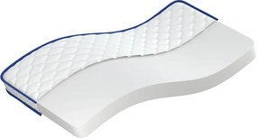 Matrace paměťová pěna 200x140x17 cm měkká 241074