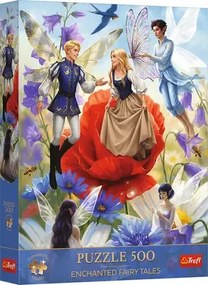 TREFL Puzzle Premium Plus Enchanted Fairy Tales: O Malence / 500 dílků