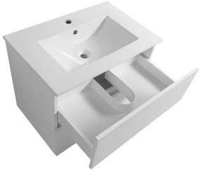 Aqualine Aqualine, PANEDA umyvadlová skříňka 69,5x55x45,2cm, bílá, PN270