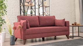 Hanah Home Pohovka BELLA bordó 177 cm 825BLC1515