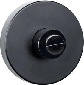 Sada 2 černých samodržicích nástěnných adaptérů a pumpičky Wenko Vacuum-Loc Classic Plus